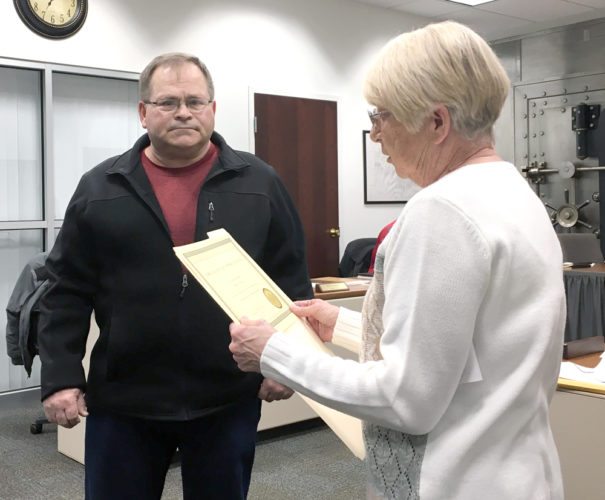 Faust recognized | News, Sports, Jobs - Morning Journal